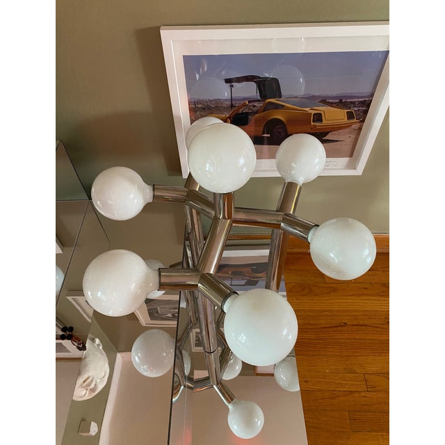 Space Age Atomium Table Lamp Designed by J. T. Kalmar, Vienna, 1970 ...
