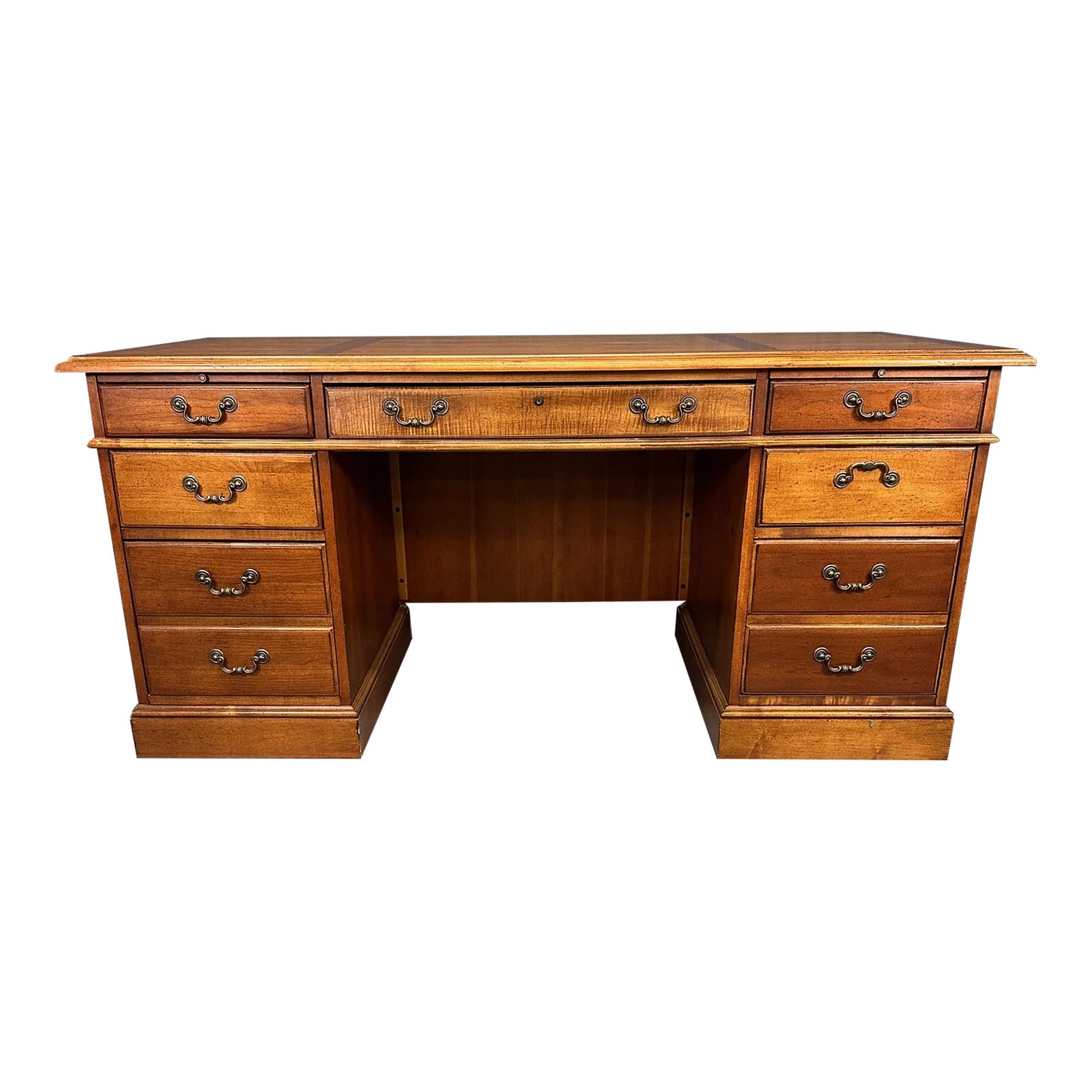1990s Vintage Hooker Office Desk | Chairish