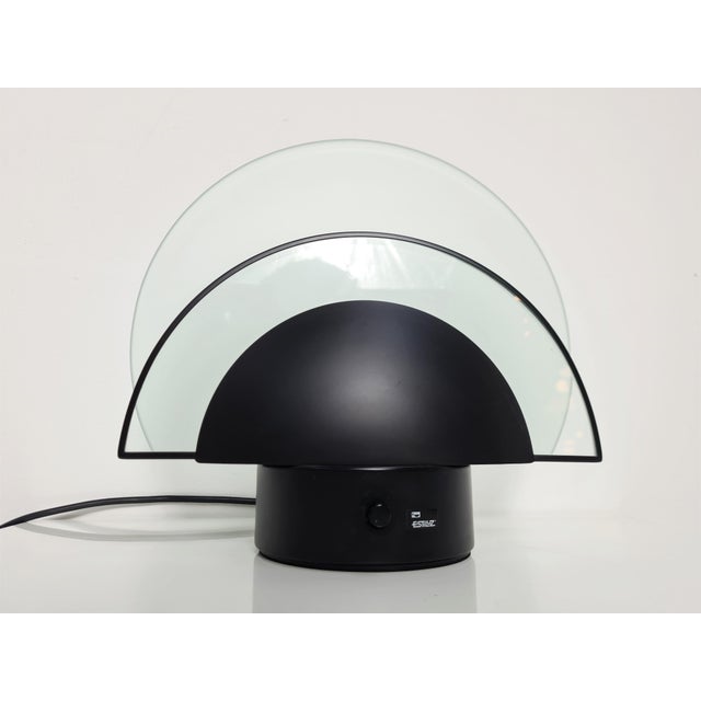 Postmodern Black Table Lamp by Leonardo Marelli for Estiluz, 1980s ...