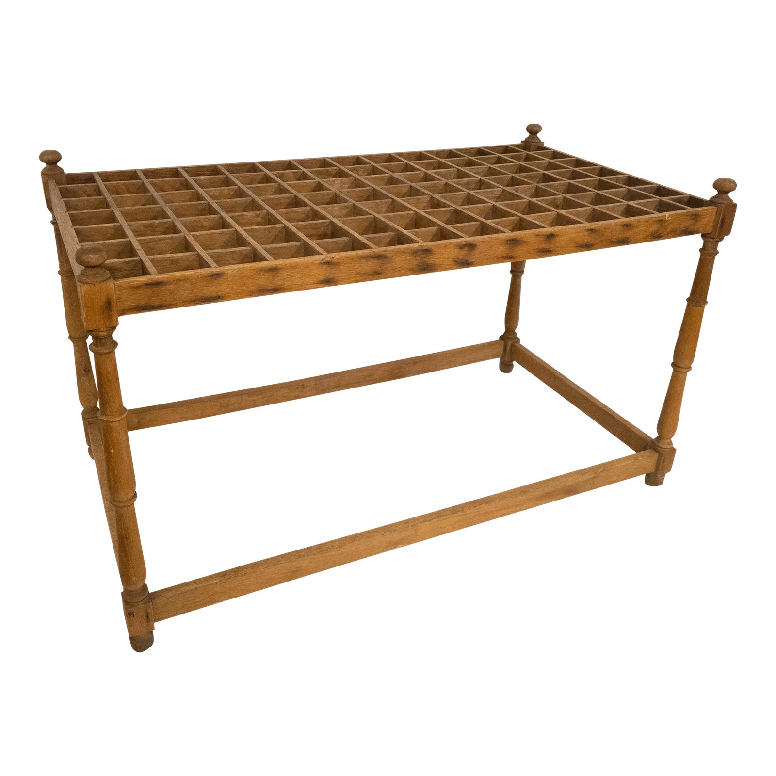 Late 19th Century Wood Decorative Display Table Stand for Canes or ...