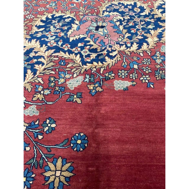 Antique Persian Kerman Area Rug 13'0" X 21'5" | Chairish