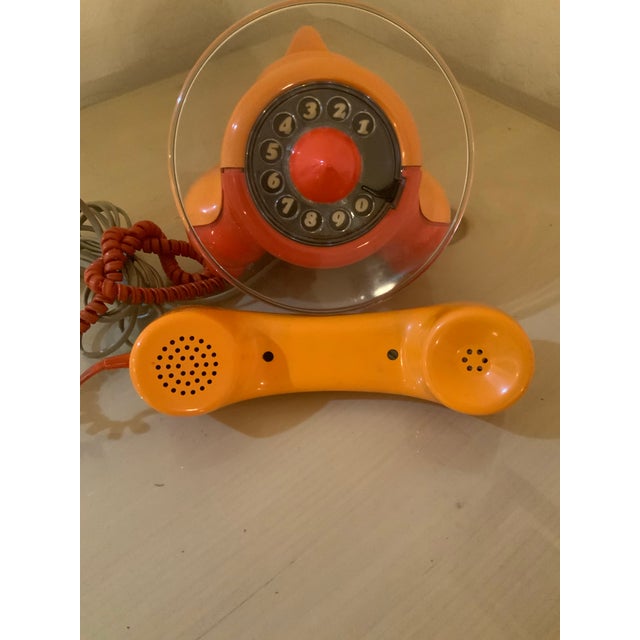 1970’s Alexander Graham Plane Telephone With Rotary Dial | Chairish