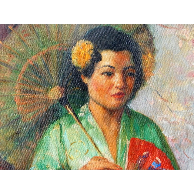 David Dunn Oil Painting on Canvas | Chairish