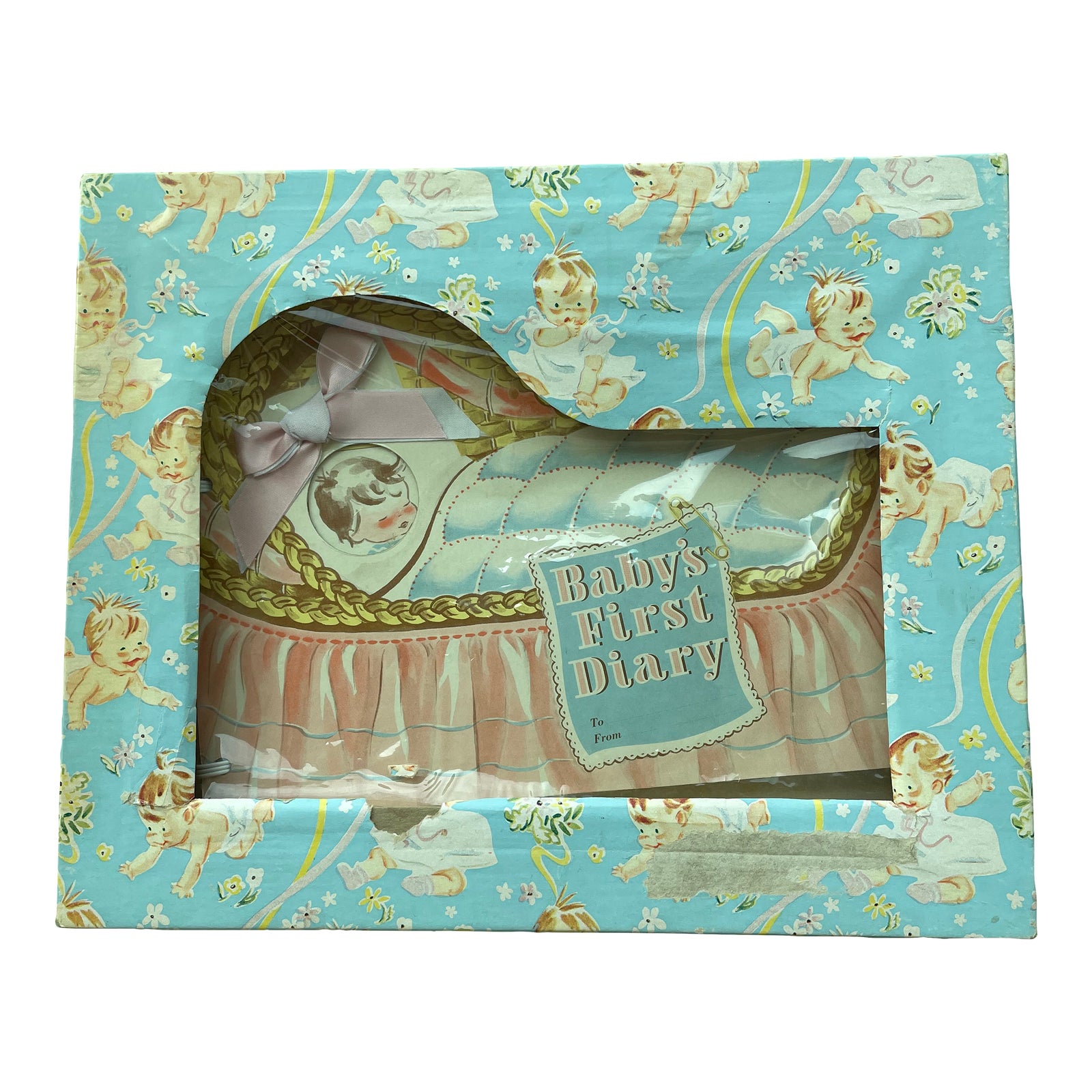 1950s Vintage Baby Memory Book | Chairish