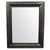 Black Metal Work Large Mirror | Chairish