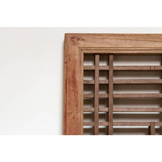 Sanoe Asian Lattice Panel | Chairish