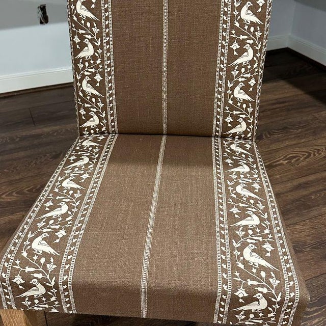 Harrison Higgins Parsons Chair in Lisa Fine Textiles | Chairish