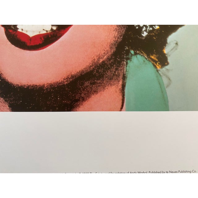 1989 Andy Warhol Foundation "Marilyn - 1964" Pop Art Offset Lithograph ...