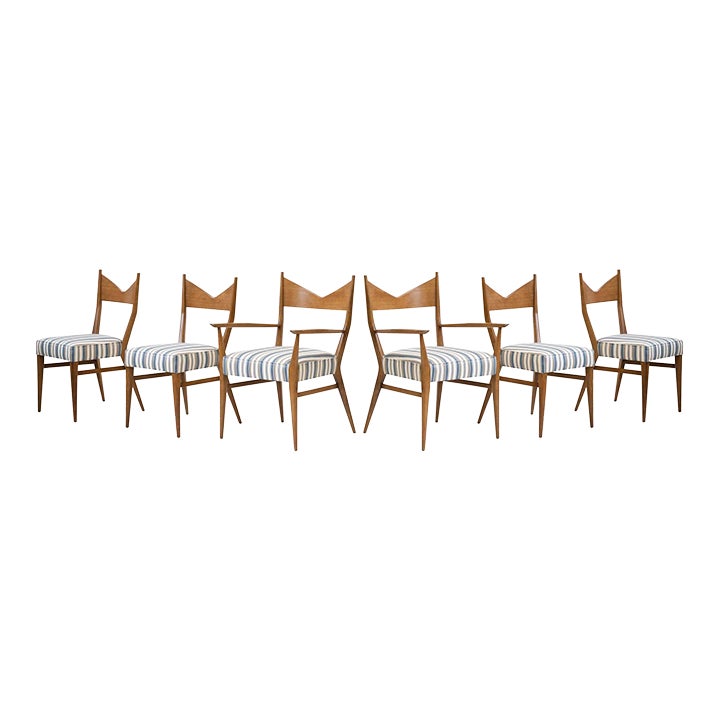 1950s Paul McCobb Dining Chairs for Directional- Set of 6 | Chairish