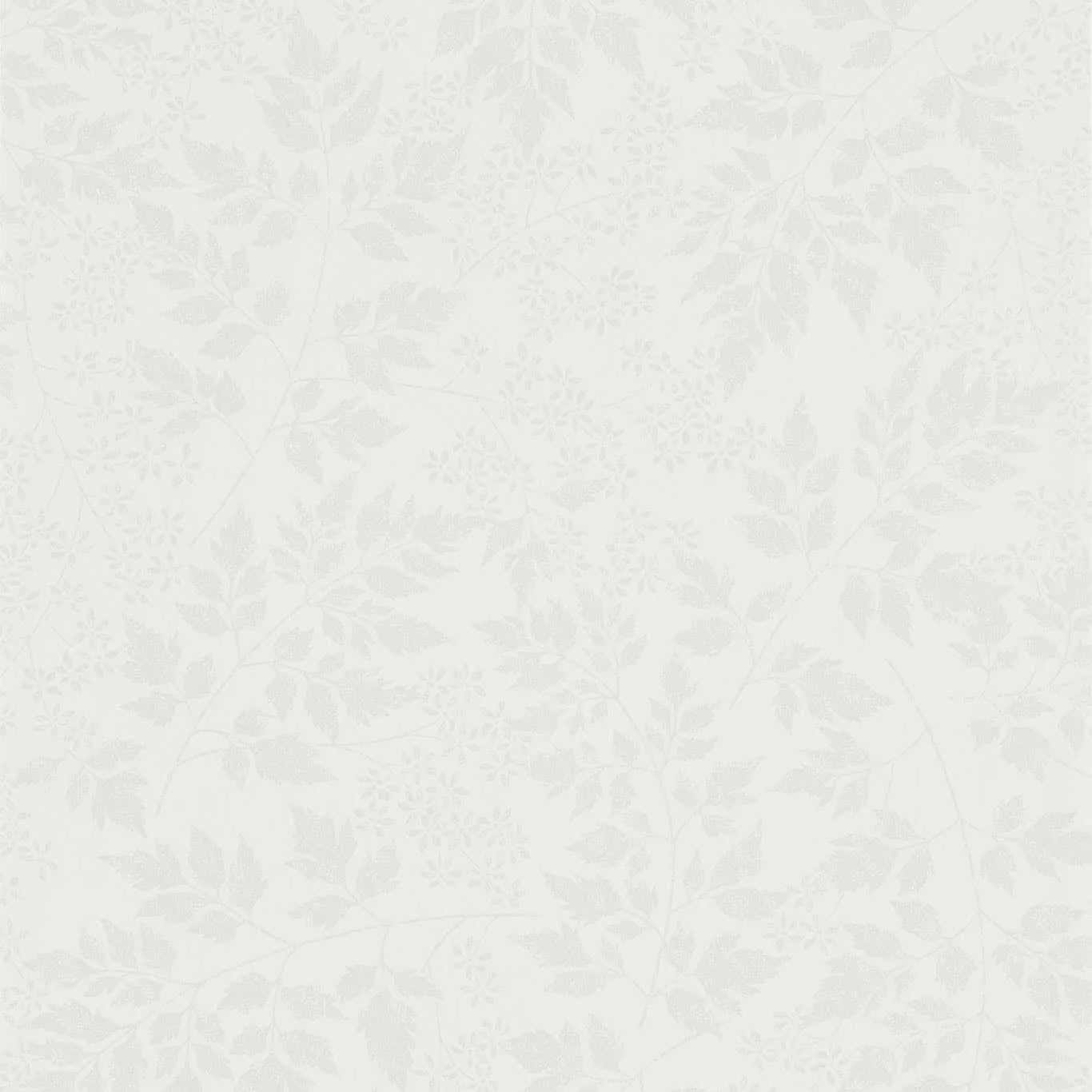 Sanderson Spring Leaves Wallpaper in Dove | Chairish