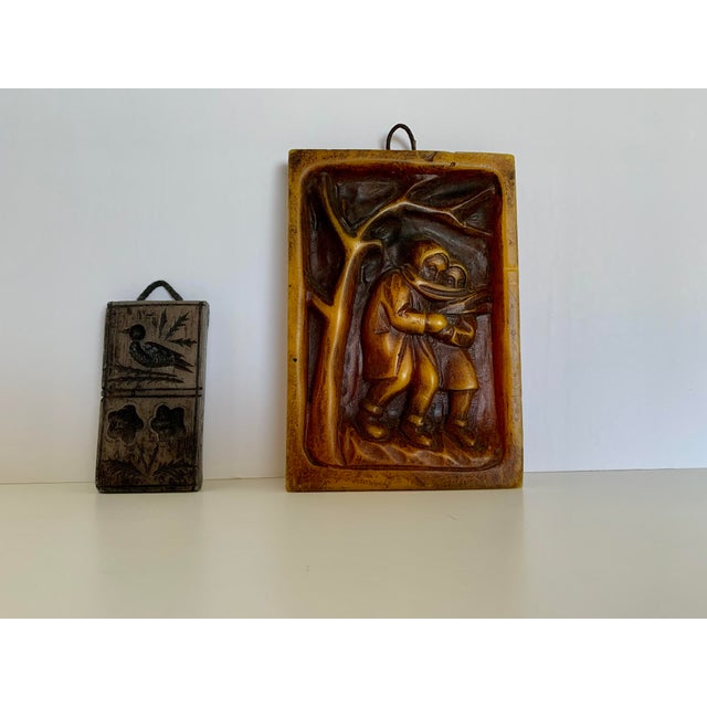 Vintage German Wax Wall Art - Set of 2 | Chairish
