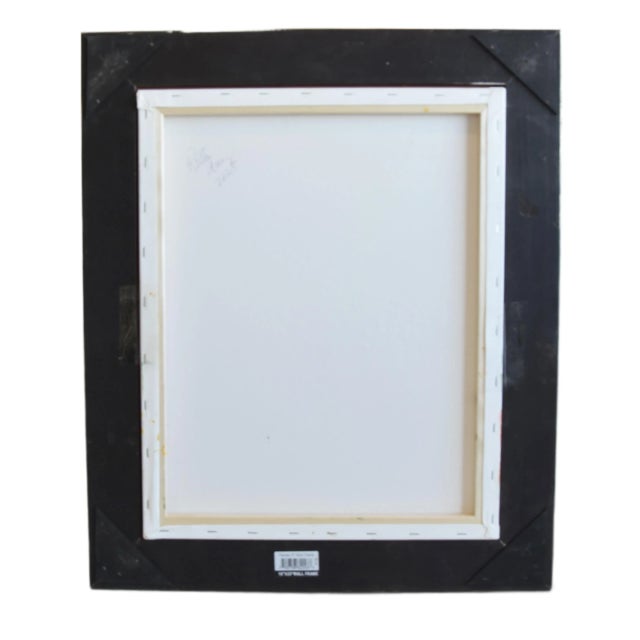 Folk Art Chicken Hen Rooster Portrait Oil Painting W/ Antiqued Gold ...