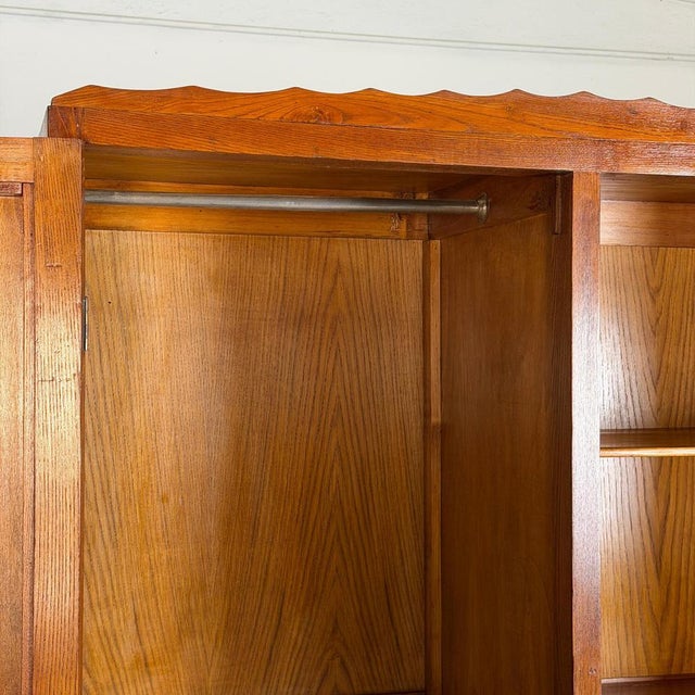 Oak Wardrobe from Italo Gamberini, 1940s | Chairish