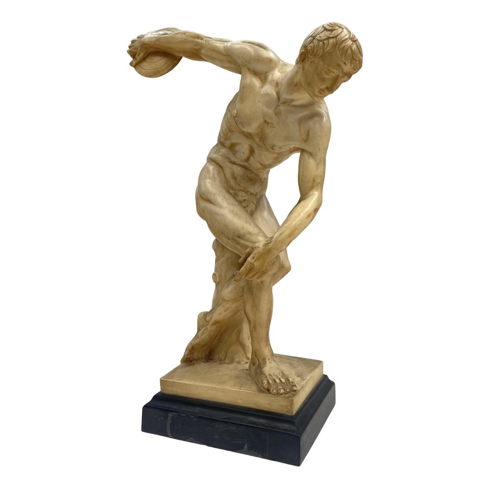 Discobolus Statue of Myron, 1970s | Chairish
