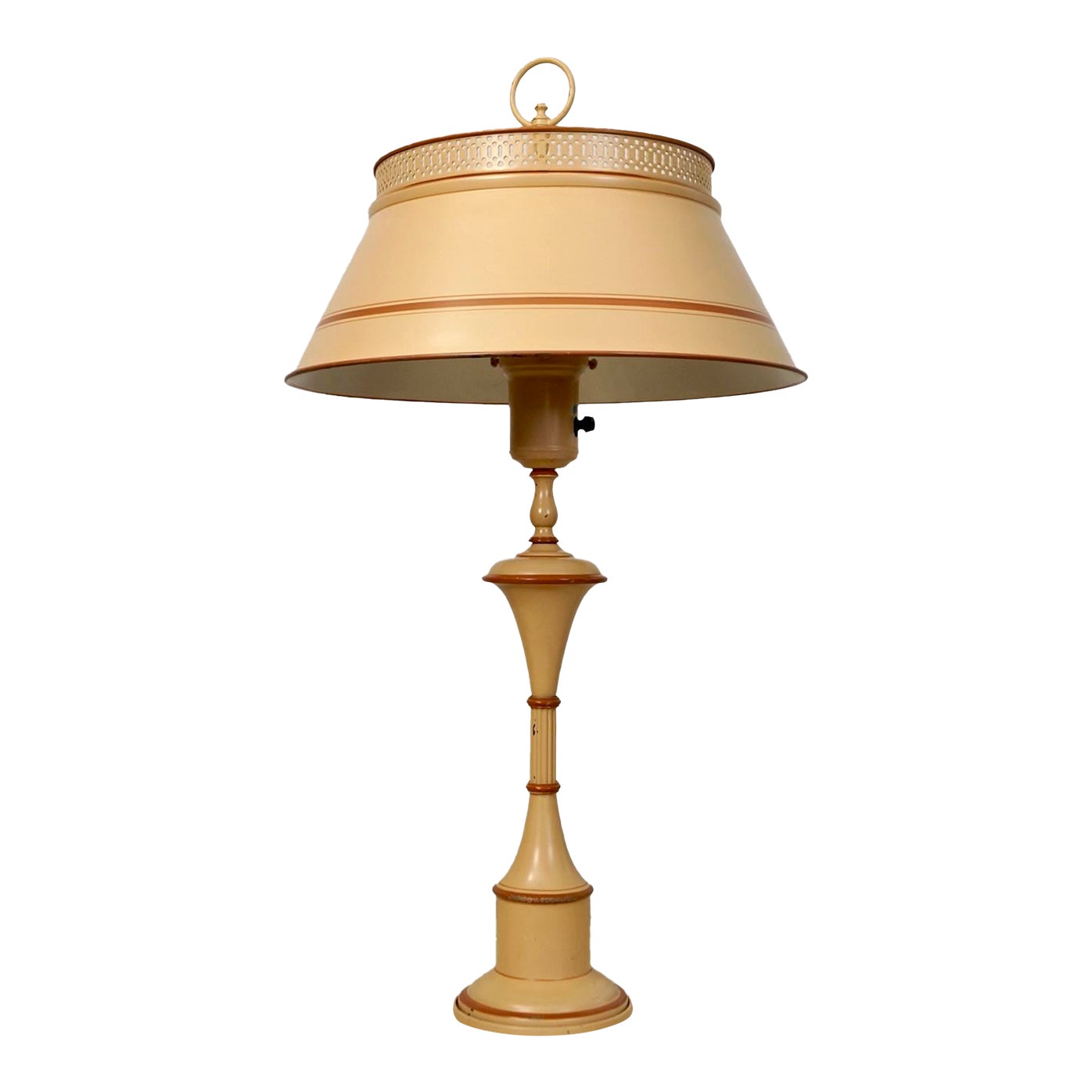 1940’s Hollywood Regency Coral Table Lamp | Chairish