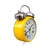 Yellow Mechanical Alarm Clock, Aradora, Ruminia, 1970s | Chairish
