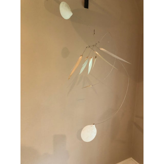 Mid-Century Mobile in White | Chairish