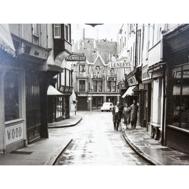 1950s Canterbury, Kent England Street Scene Sun Hotel Photograph | Chairish