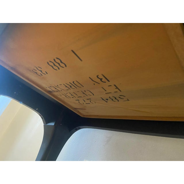 20th Century Chinoiserie Drexel Et Cetera Heritage Ebonized & Burl Wood ...