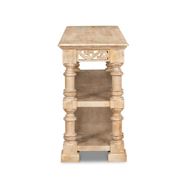Italian Renaissance Three-Tier Console Table | Chairish