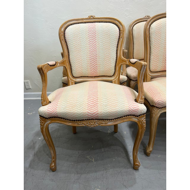 Vintage 20th Century Louis XV Style Chairs, Set of 6 | Chairish