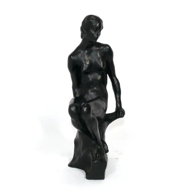 Vintage Ettore Greco Bronze Sculpture | Chairish