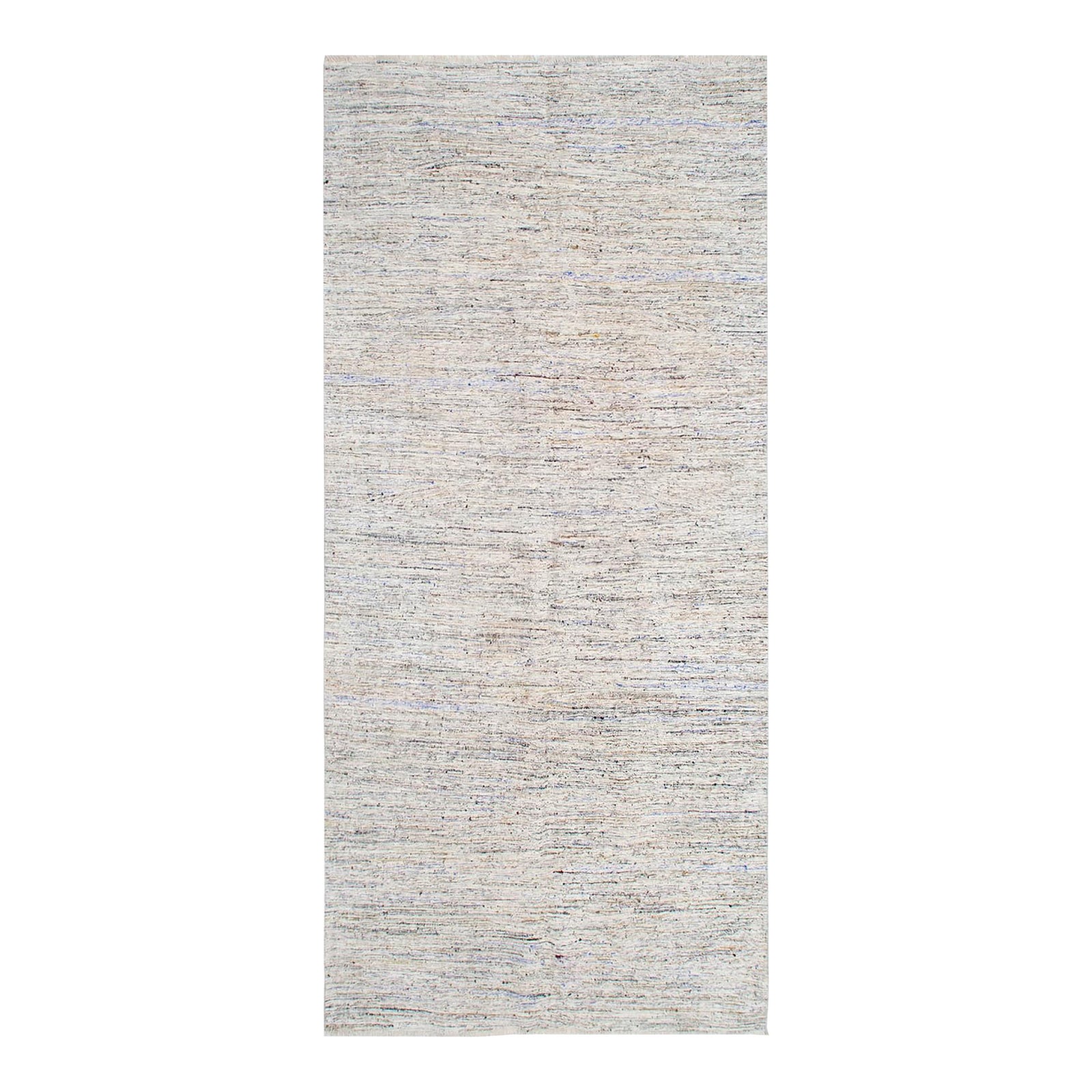 Vintage Modern Turkish Rag Rug - 5`1" X 11`2" | Chairish