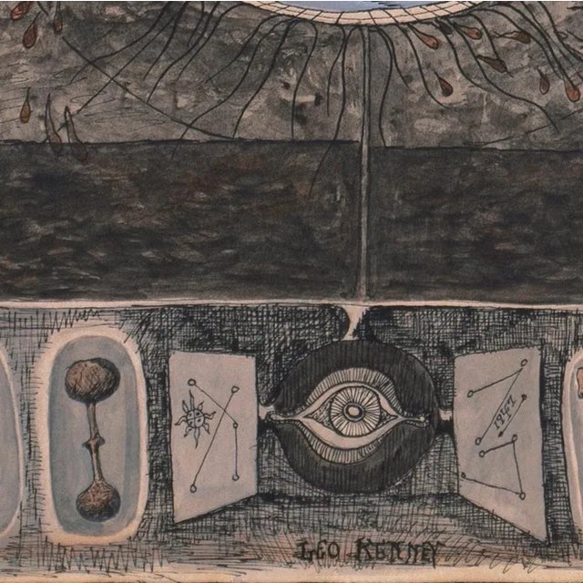 'The Holy Grail' by Leo Kenney, 1947, Last Supper, Egyptian Iconography ...