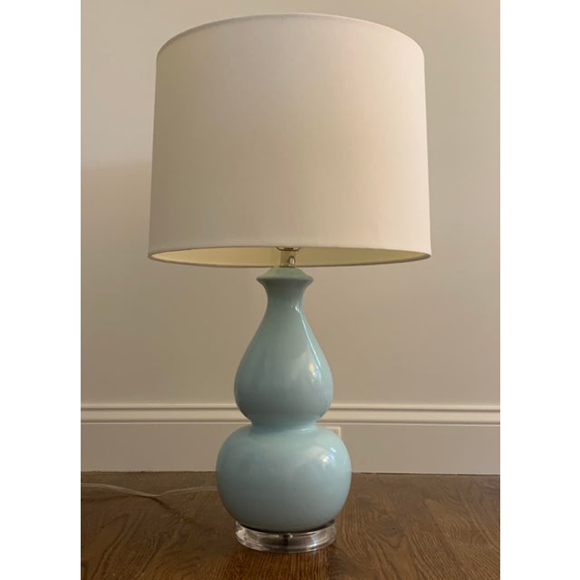 Bungalow 5 Emilia Light Blue Table Lamp | Chairish