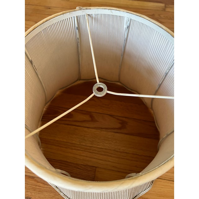 Vintage Shade With Scallop Design | Chairish