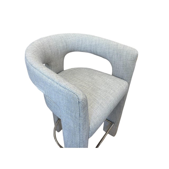 Restoration Hardware Ines Counter Stools - Set of 3 | Chairish