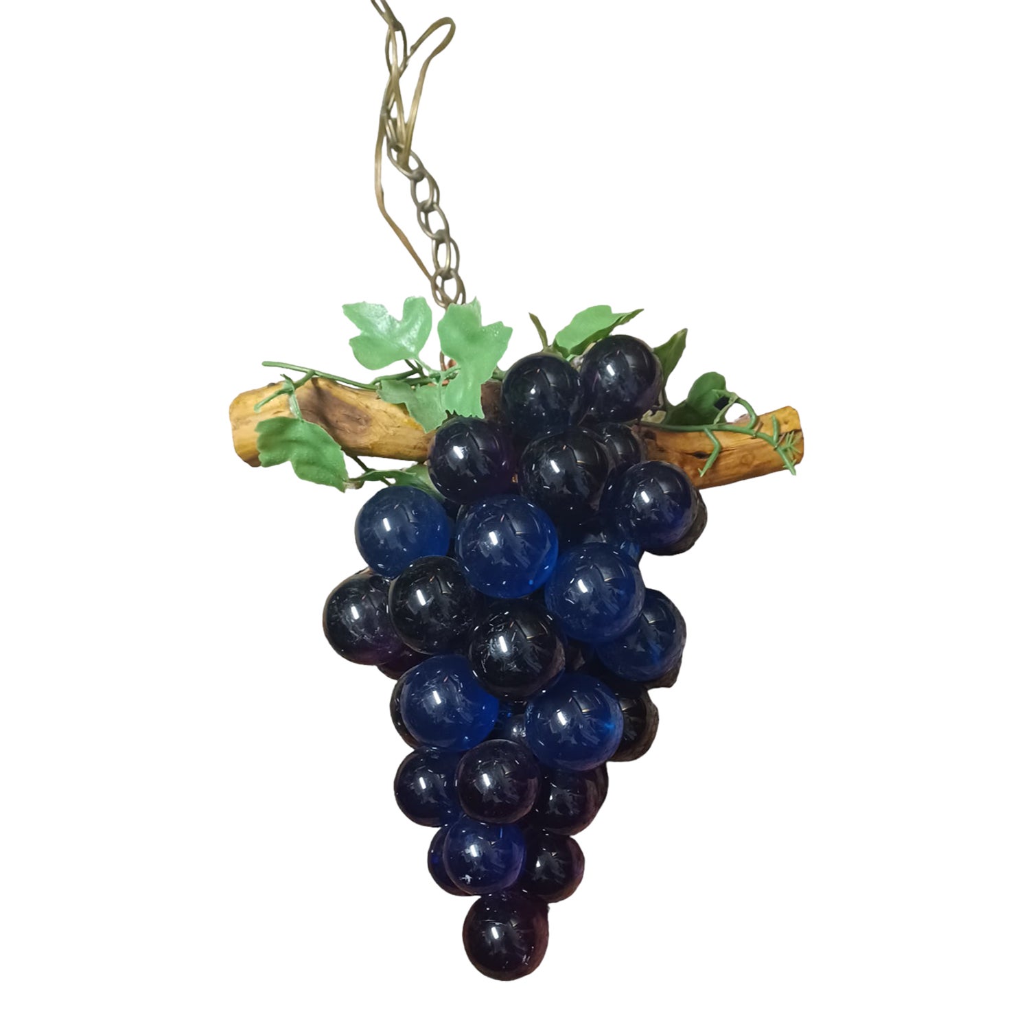 Vintage Acrylic Grape Cluster Hanging Light | Chairish