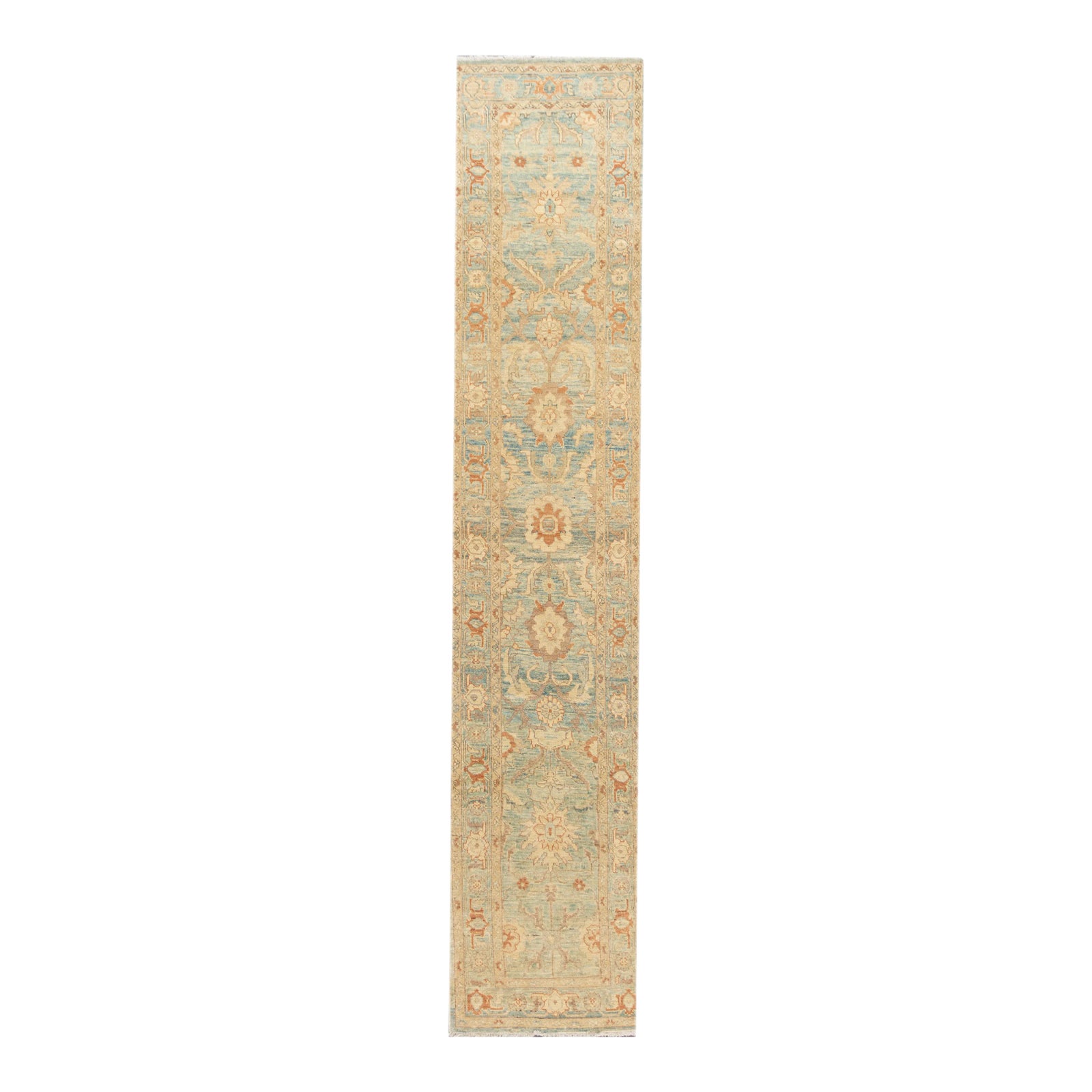 21st Century Modern Sultanabad Runner Rug 3 X 14 | Chairish