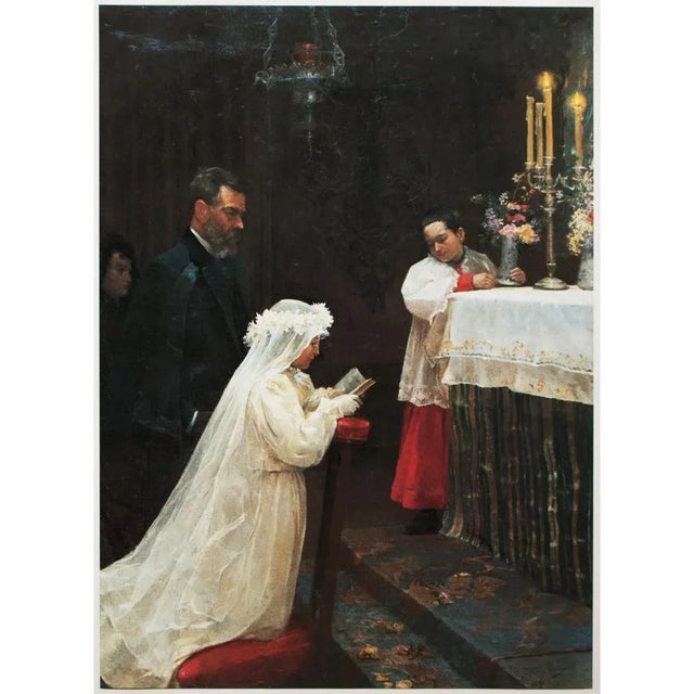 1985 After Pablo Picasso, "The First Communion" Original Parisian ...