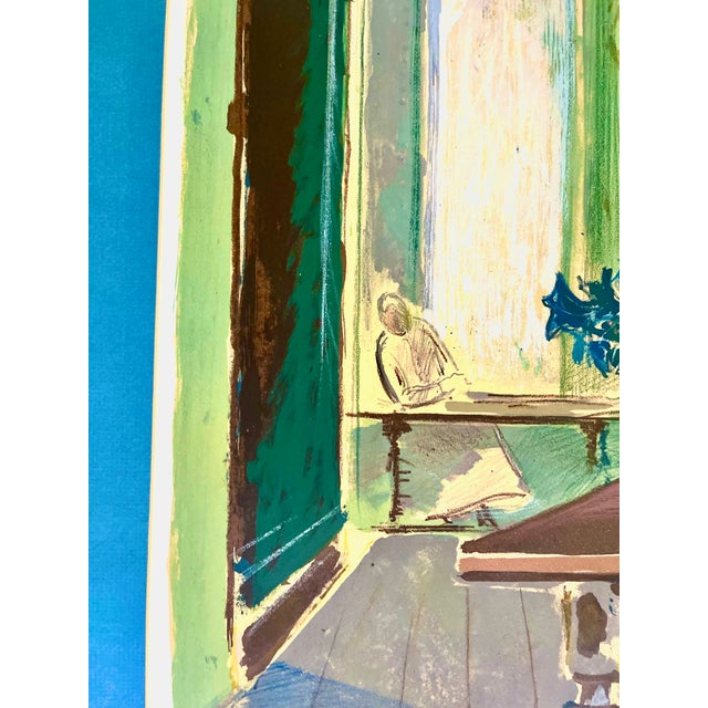 Modernist Artist Josef Floch (1895-1977) Signed Still Life Lithograph ...