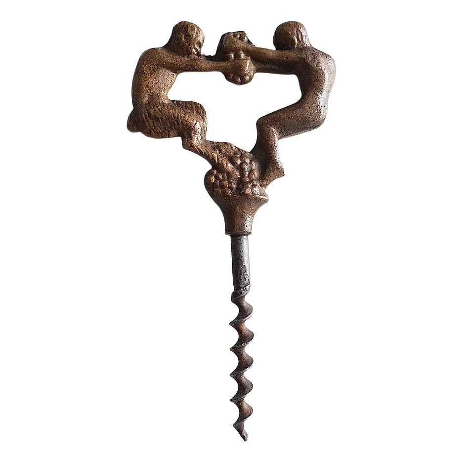 Bronze Corkscrew Kay Bojesen for Einar Dragsted, 1920s | Chairish
