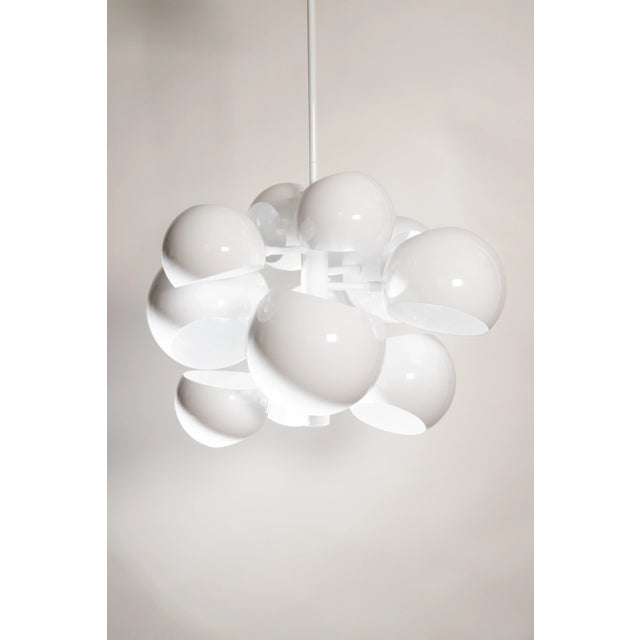 David Weeks Studio Kopra Pendant No. 434 in White Gloss | Chairish