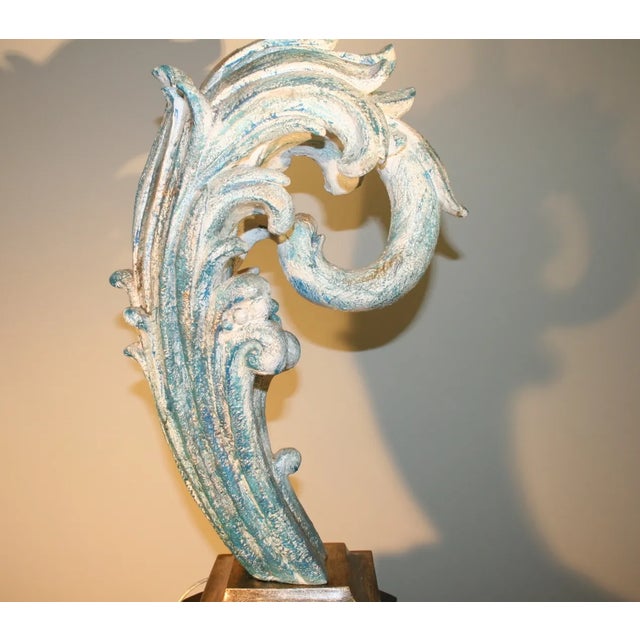 Wave Sculpture Lamp | Chairish