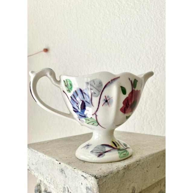 1930s Blue Ridge Southern Potteries Colonial Shape Pedestal Creamer in ...