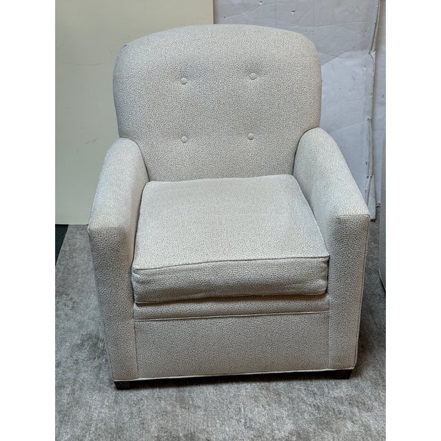 Custom Design Arm Chairs, a Pair | Chairish