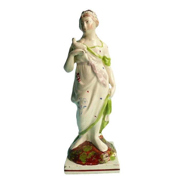 Large Antique 18th Century English Staffordshire Pearlware Classical ...