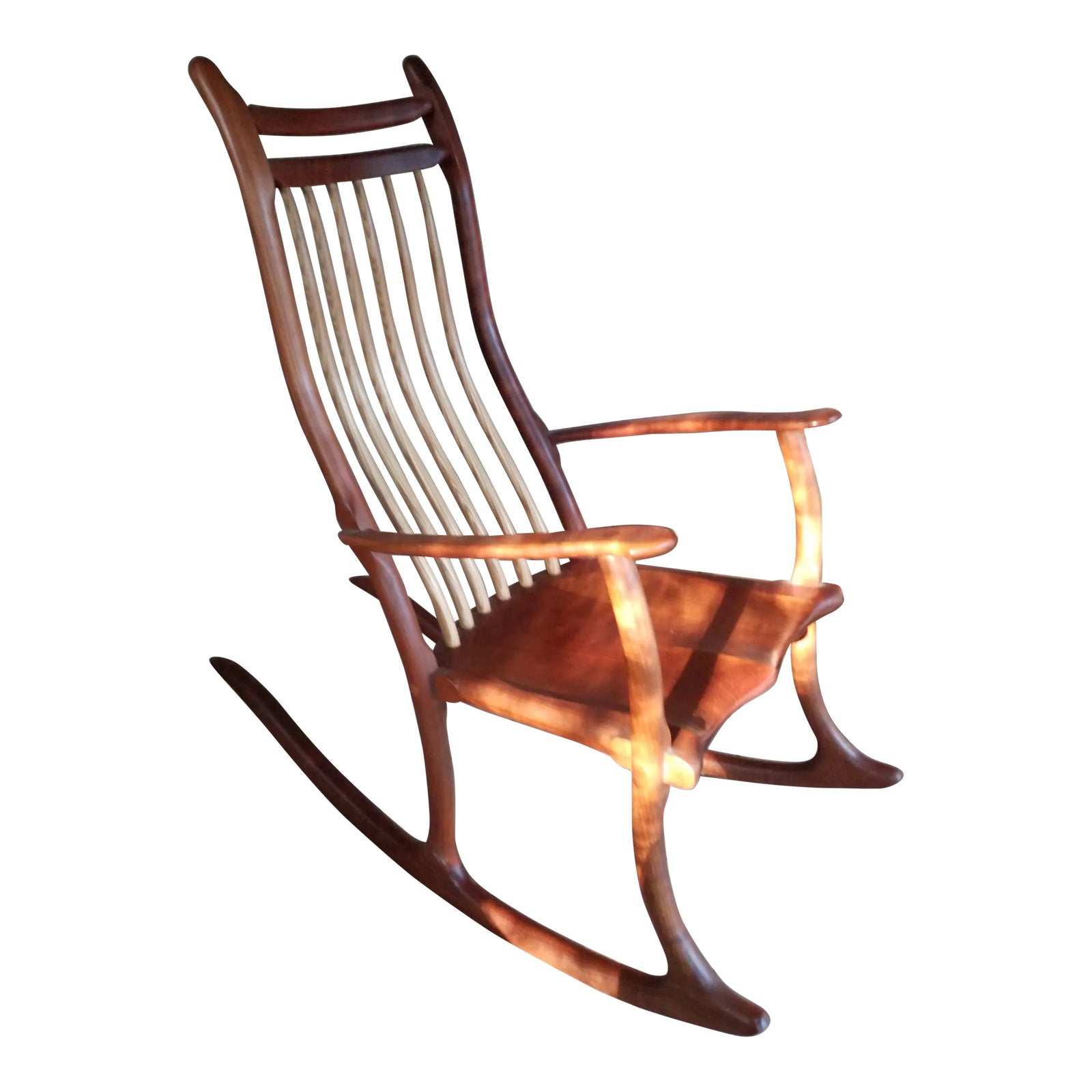 Maloof Style Rocker Stephen Swift "Nantucket" From 2004 | Chairish