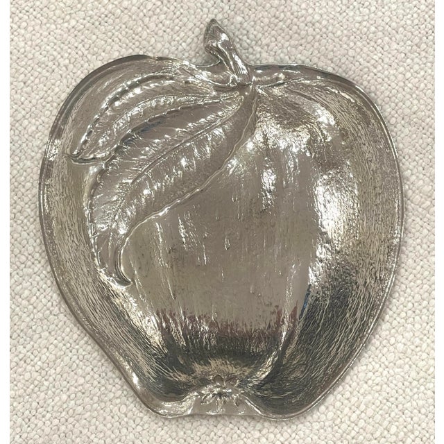 Vintage Buccellati Sterling Apple Dish | Chairish