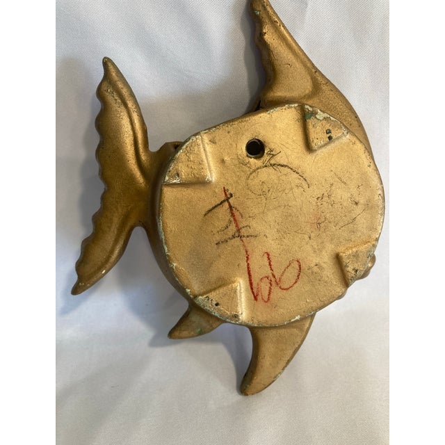 Early 20th Century Small Ceramic Fish Wall Pocket | Chairish