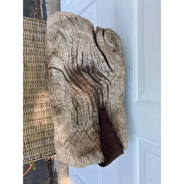 Rustic Antique Wooden Trough | Chairish