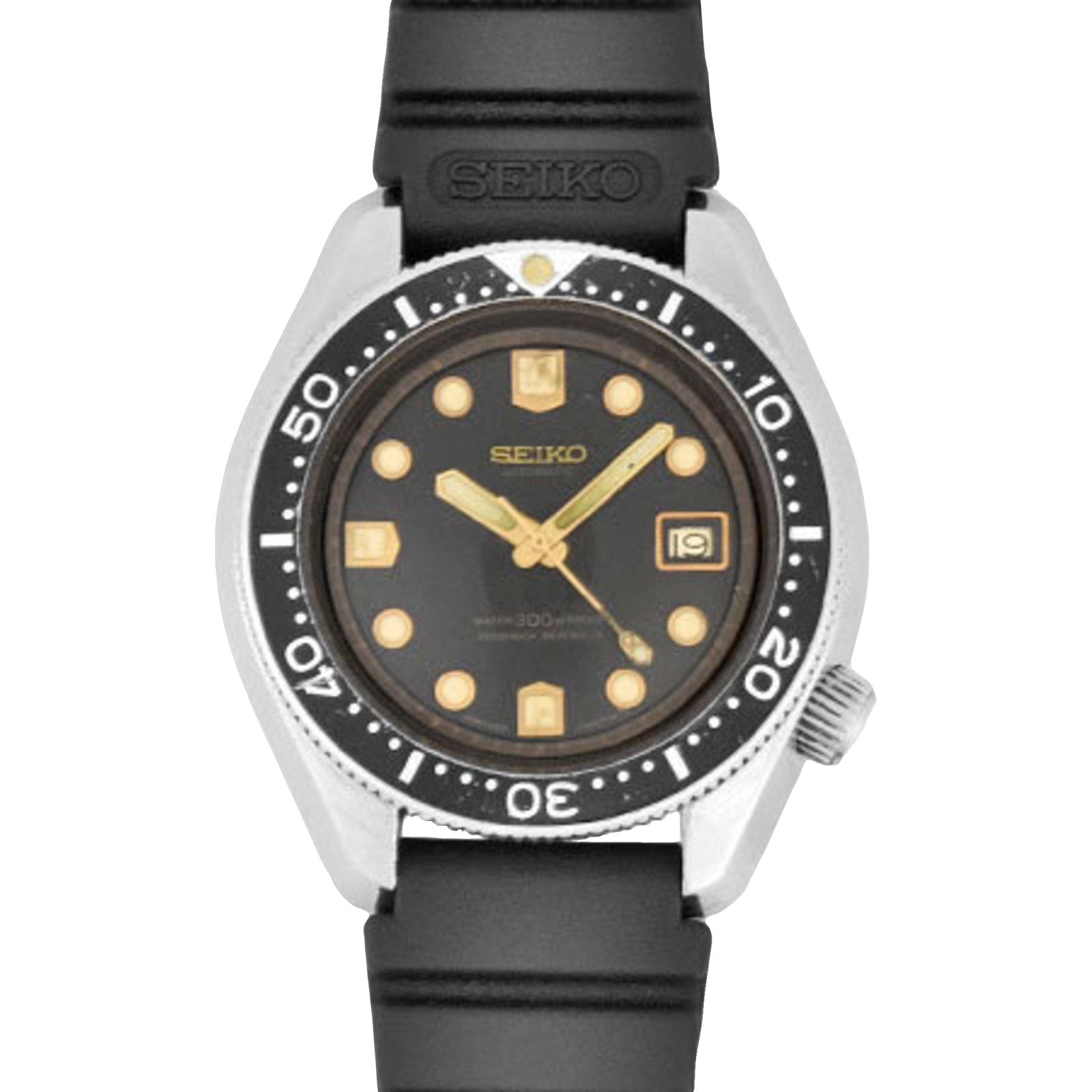 Seiko 6215-7000 62 Divers 300M Watch Automatic Black Men's | Chairish