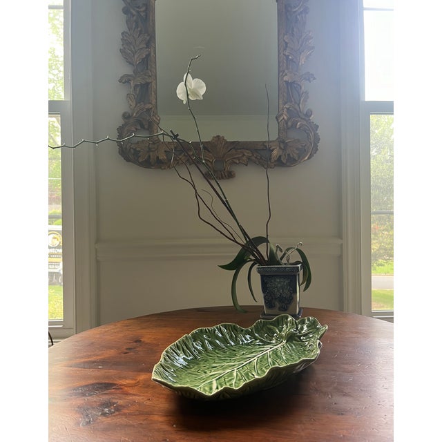 Bordallo Pinheiro Cabbage Platter | Chairish