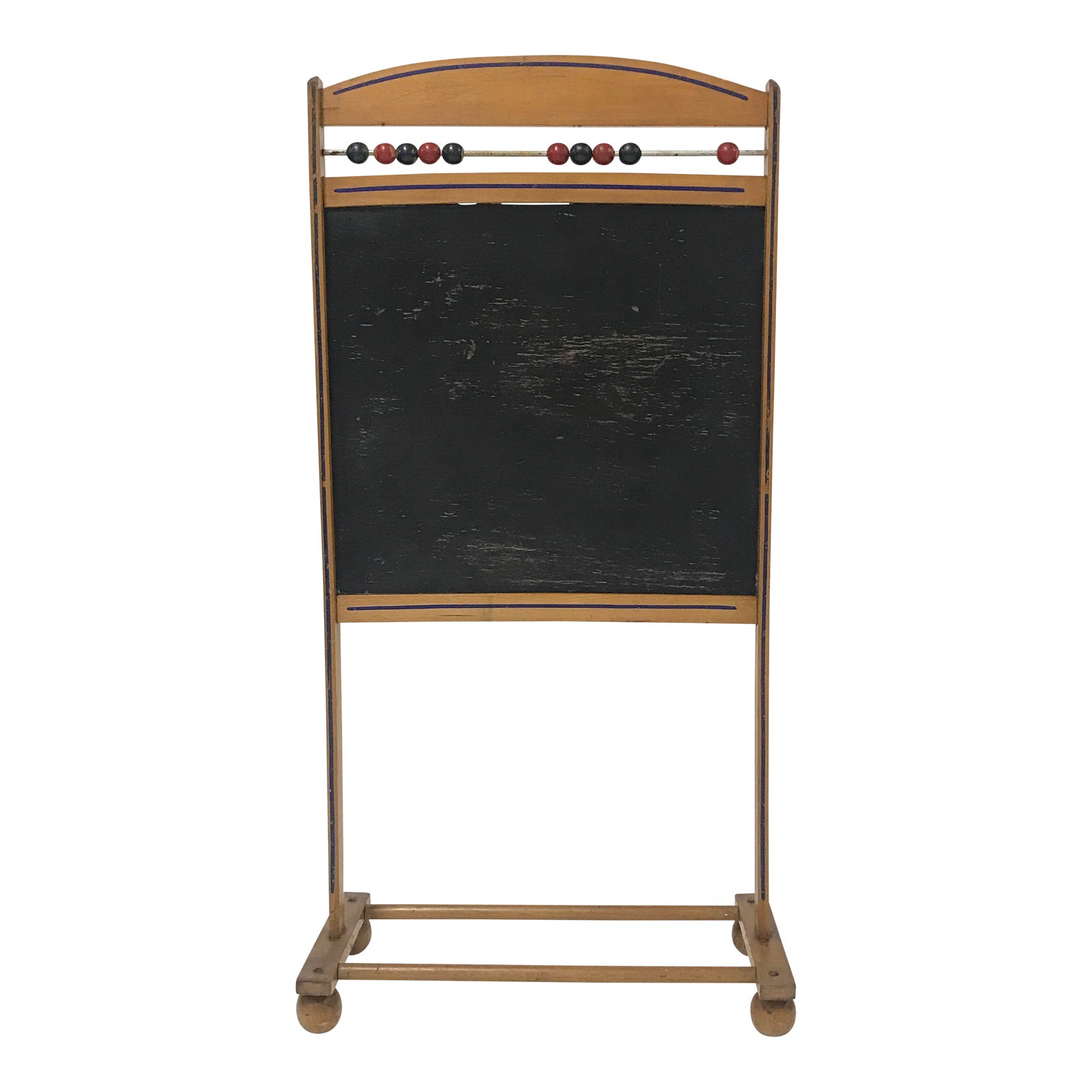1960s Children's Atomic Rolling Blackboard | Chairish