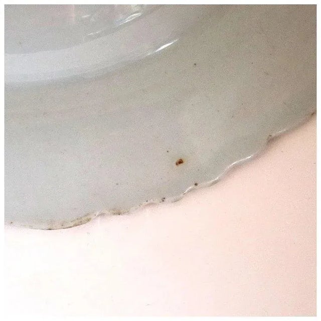 English Hicks, Meigh & Johnson Real Stone China Chinoiserie Low Bowl ...