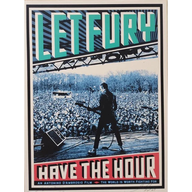 Shepard Fairey (Obey), Let Fury Have the Hour, Screenprint | Chairish